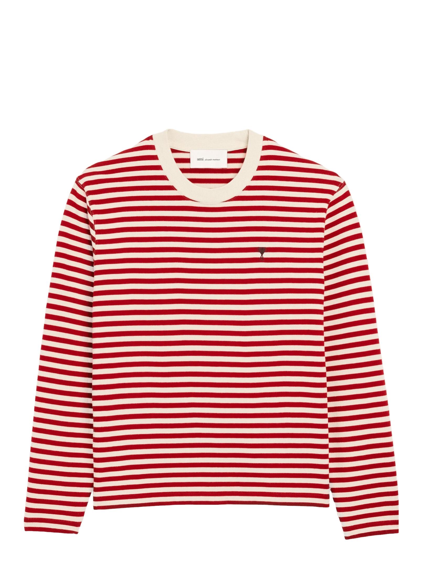AMI AMI Marinière Striped Long-Sleeve T-Shirt
